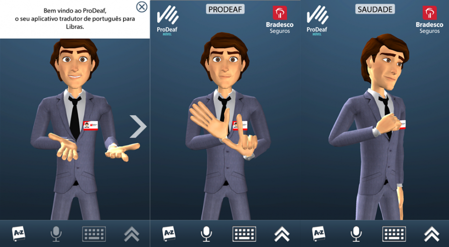 ProDeaf - Comunicação com surdos (Libras) para Windows Phone
