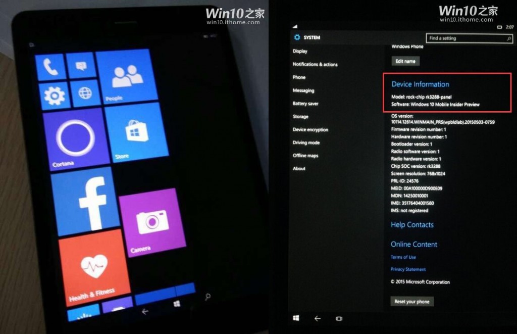 Primeiras fotos do Windows 10 Mobile em um tablet ARM - Windows Club