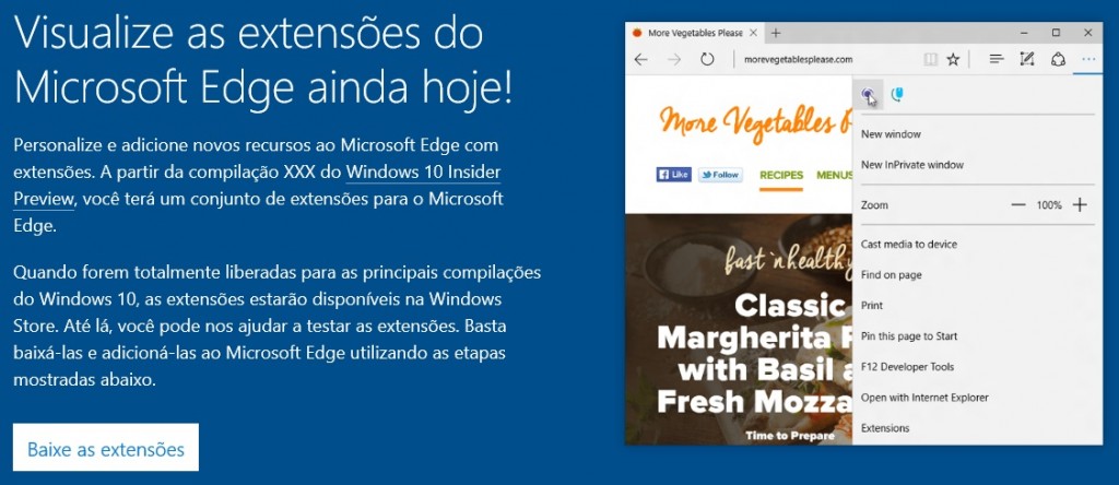5 novas extensões para o Microsoft Edge que vale a pena conhecer ...